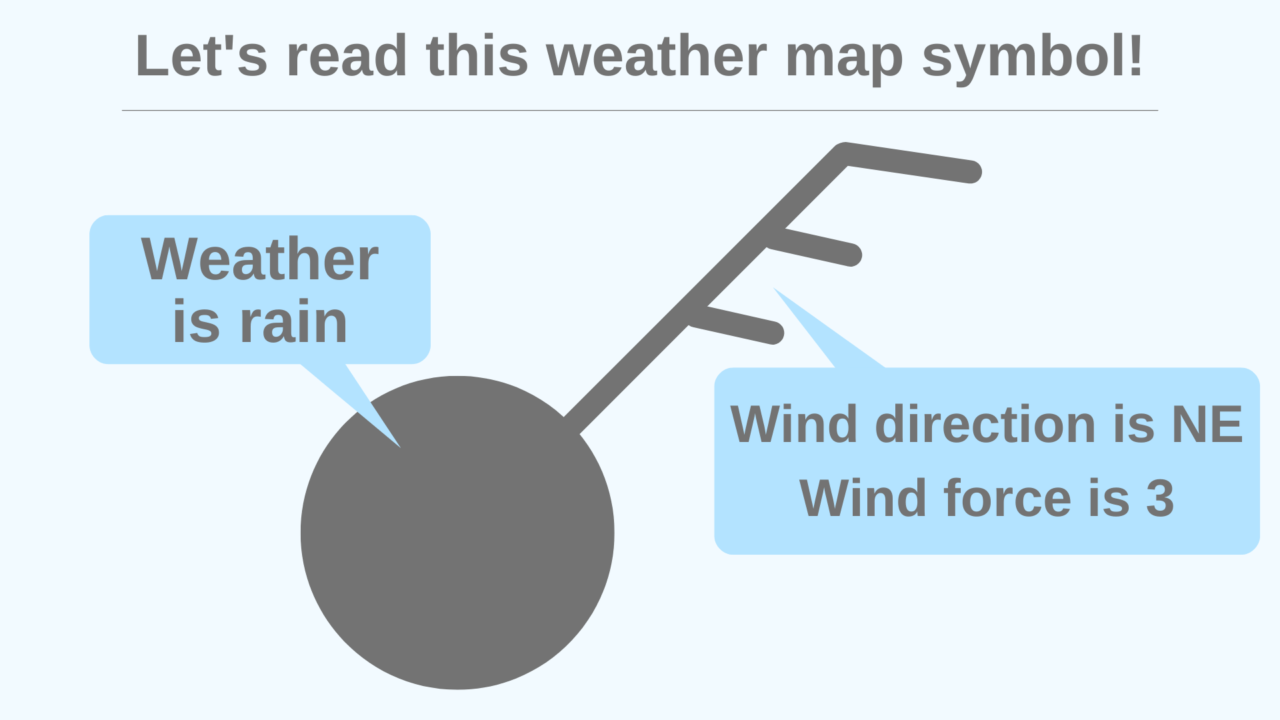 【What do they mean?】What are “those symbols” you see on weather maps ...